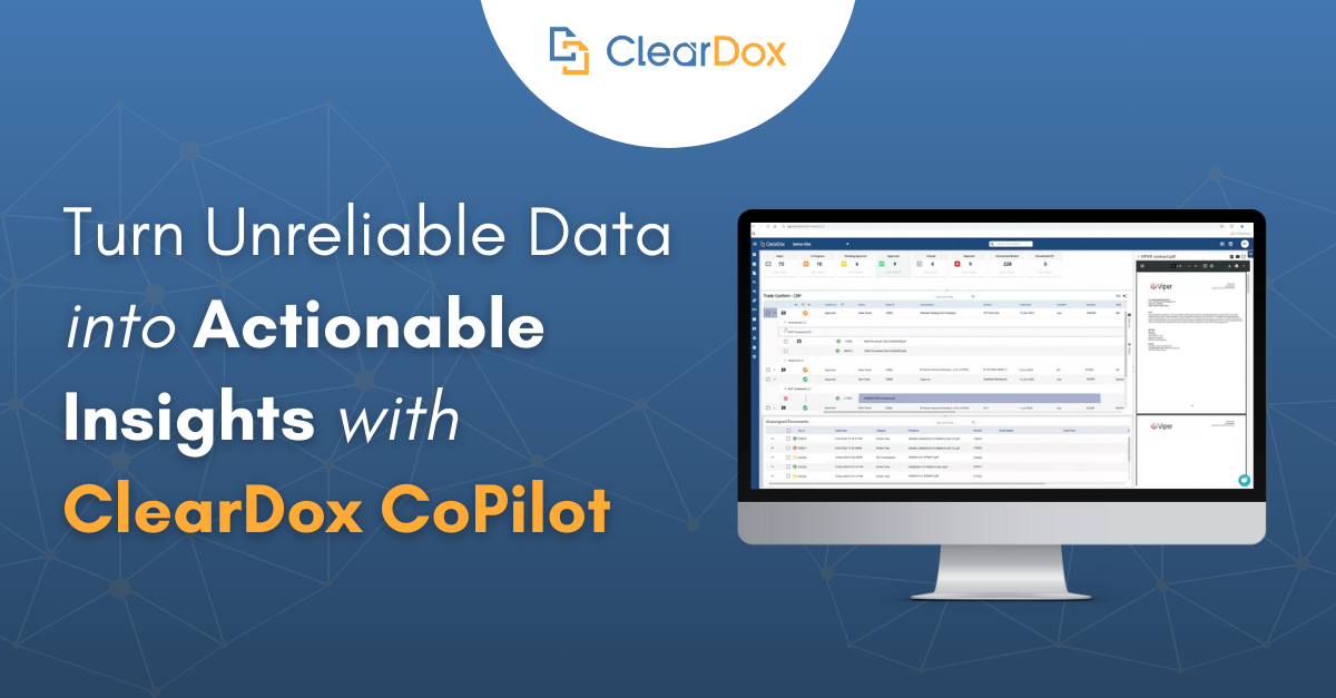 Get Actionable Insights with ClearDox CoPilot